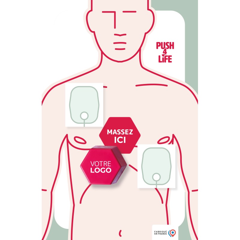 Simulateur de massage cardiaque personnalisable | Cadeau d’entreprise ...