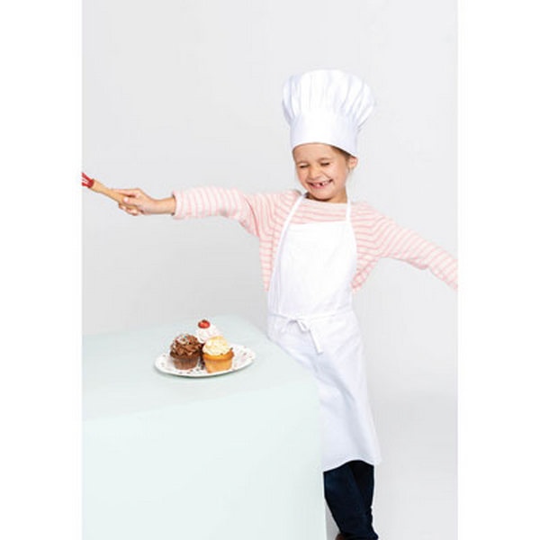 Kit chef cuisinier enfant personnalisable | Tablier publicitaire ...