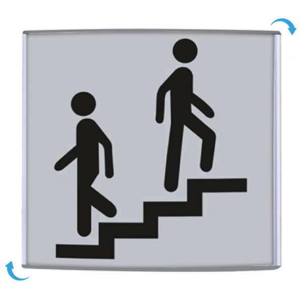 Plaque signalétique promotionnel alu-sign 100 x 100 mm | Goodies ...