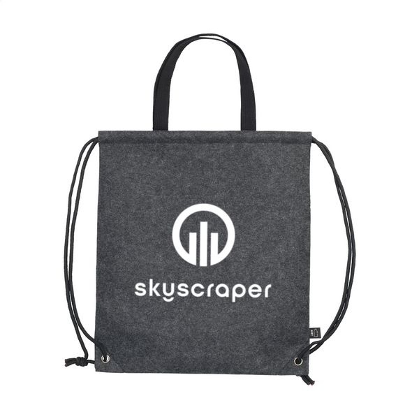 Rpet felt promobag plus sac à dos personnalisable | Cadeau d’entreprise ...