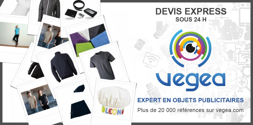 Textile publicitaire | Vêtements personnalisés avec logo | Vegea
