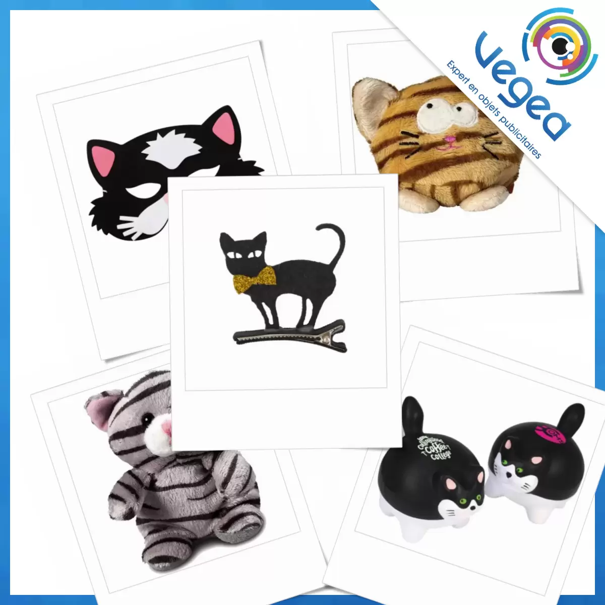 Chat publicitaire | Chats personnalisés avec logo | Vegea