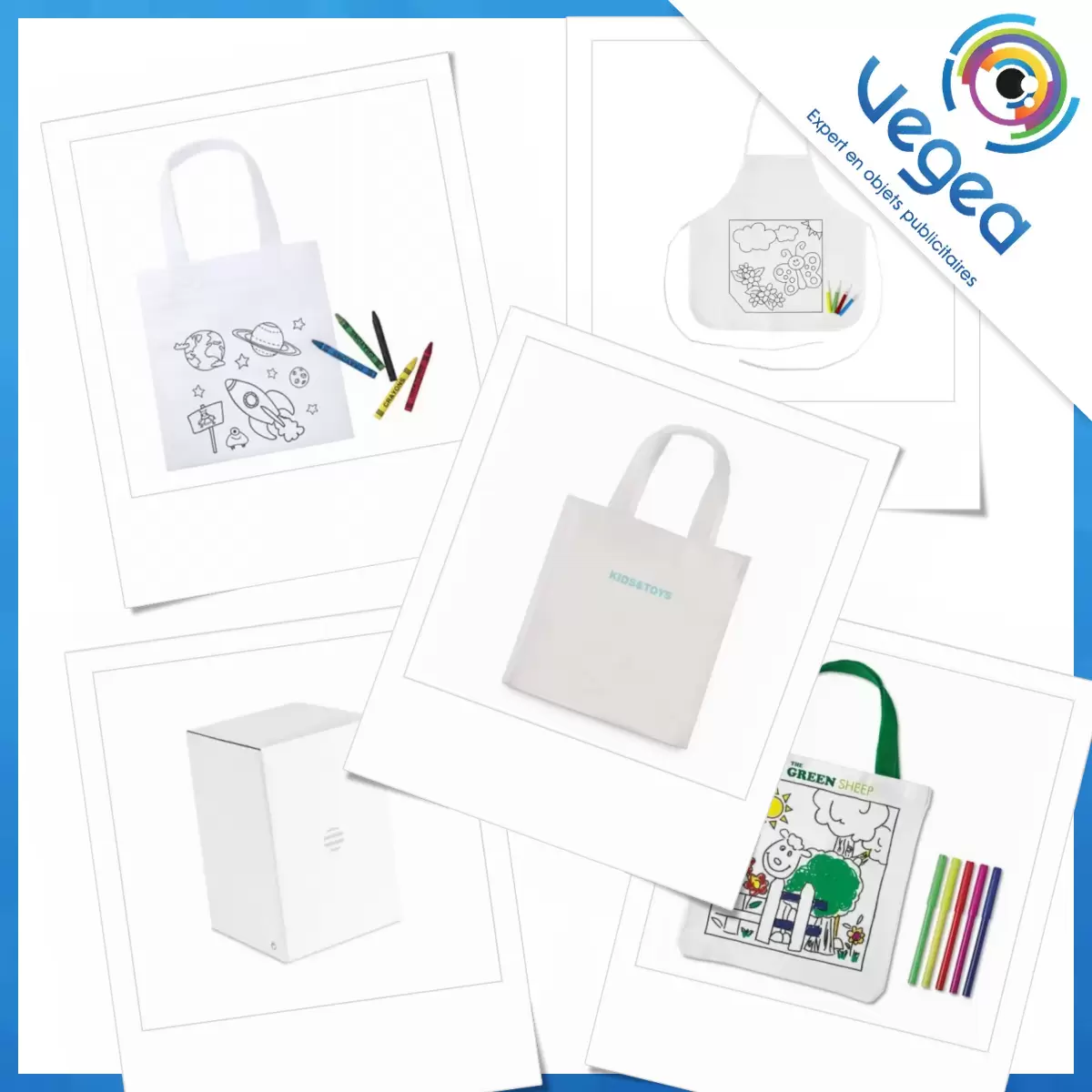 Objet à colorier ou peindre publicitaire | Objets à colorier ou peindre ...