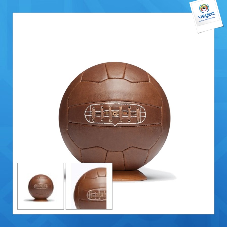 Ballon foot old school personnalisable | Objets publicitaires ...