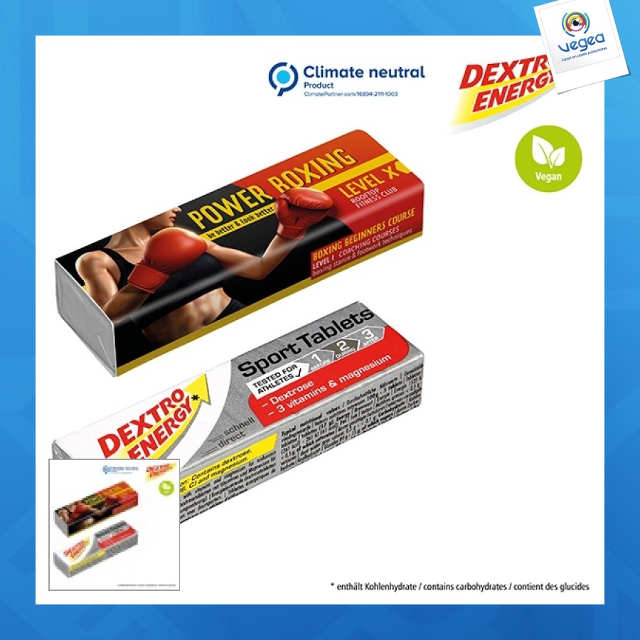 Barre de dextro energy* - sport vitamins b1, b6, c et magnésium | Objet ...