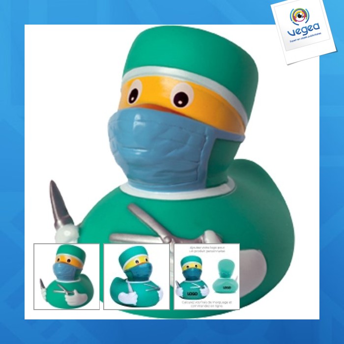 Canard personnalisable métier médical - mbw | Goodies | 00032V0089525