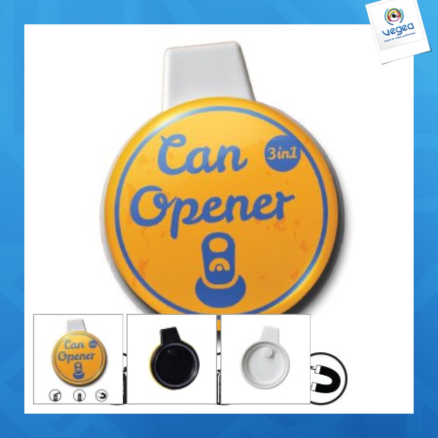 Couvre-canette personnalisable aimanté | Objet publicitaire | 01544V0133406
