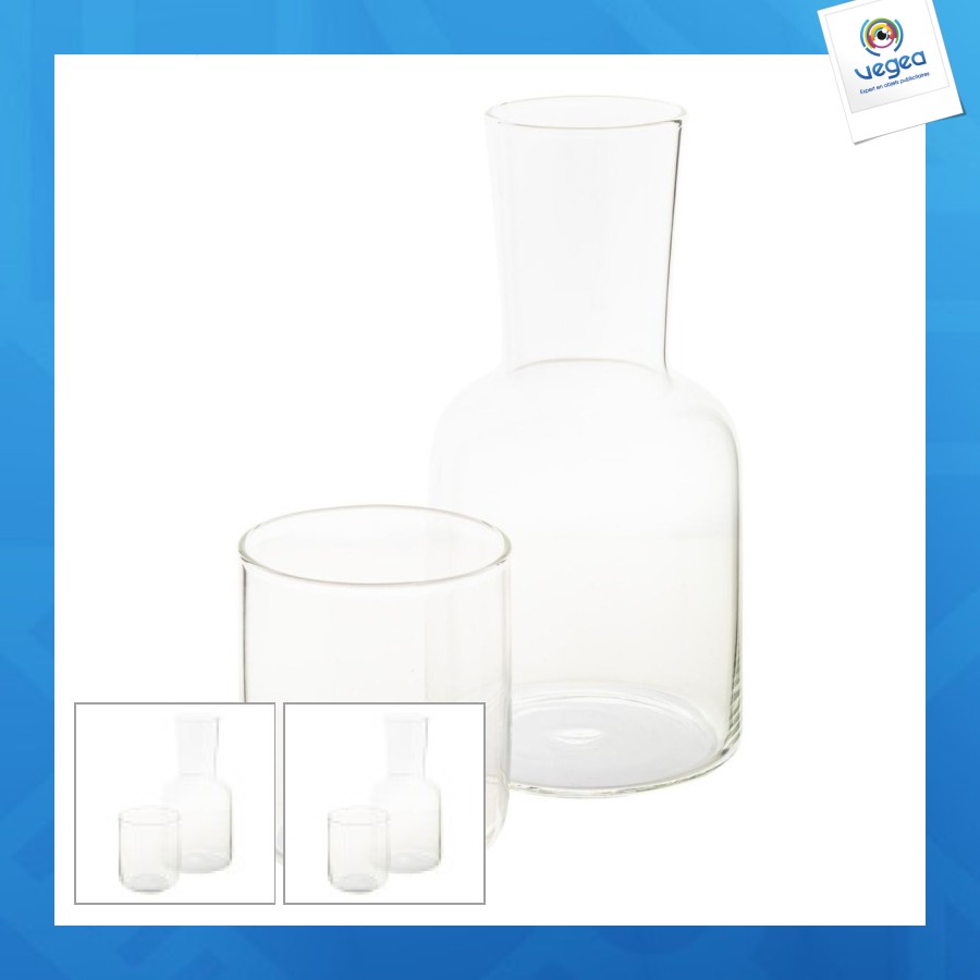 Palmer set avec un verre et une carafe promotionnelle | Carafe ...