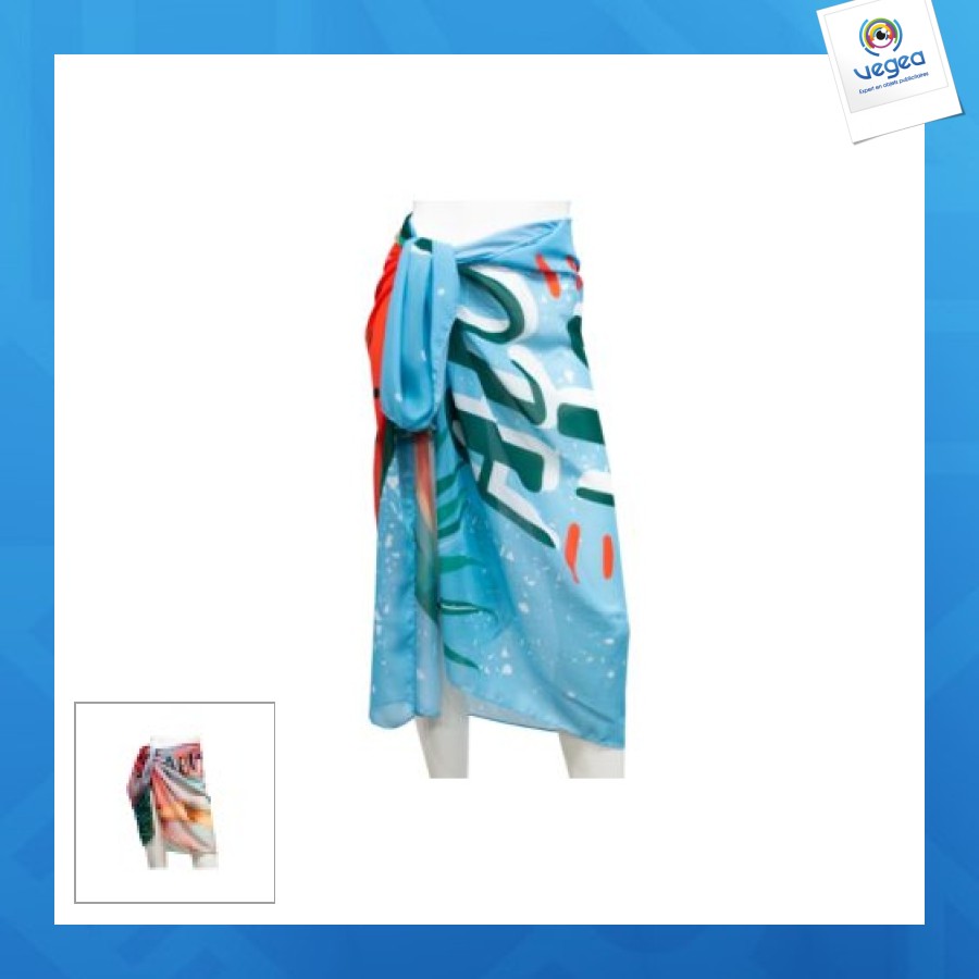Paréo personnalisable sublimé | Objets publicitaires | 01504V0177497