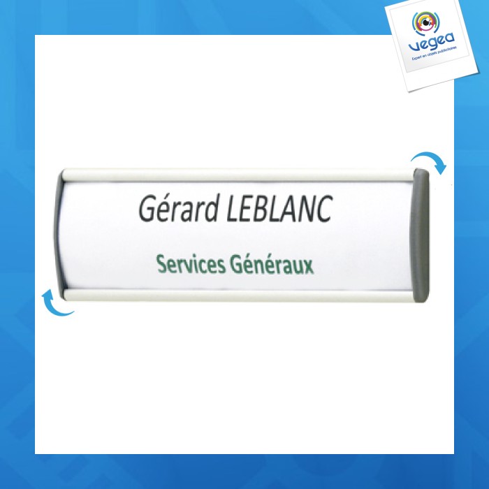 Plaque signalétique personnalisé alu-sign 60 x 100 mm | Cadeau d ...