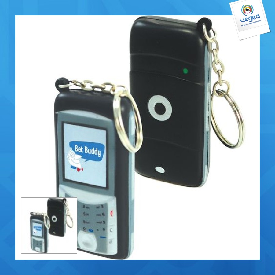Téléphone et support en mousse anti-stress | Objet publicitaire | Porte ...
