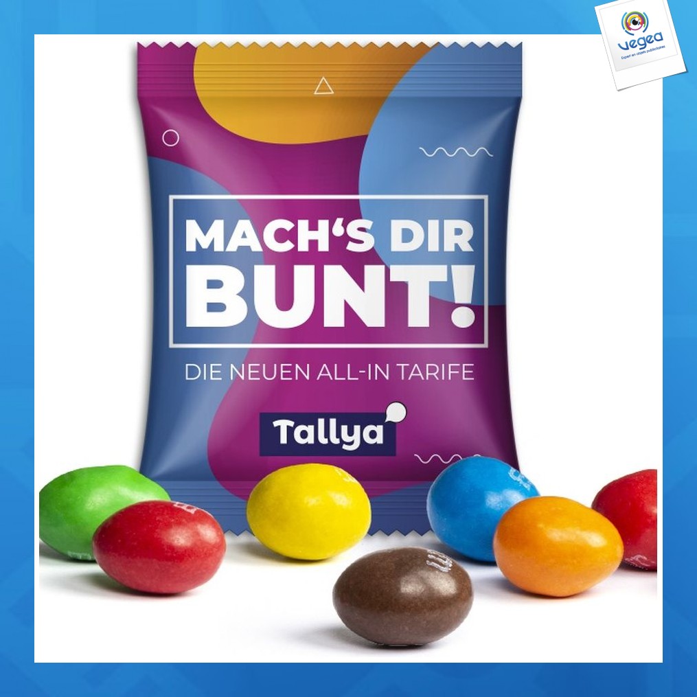 Sachet standard m&m's personnalisable | Goodies | 00168V0137145