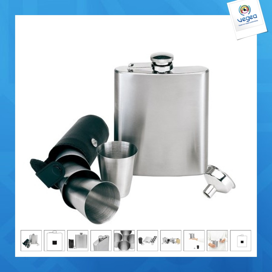 Set flasque promotionnelle et 4 gobelets | Goodies | 00013V0012200