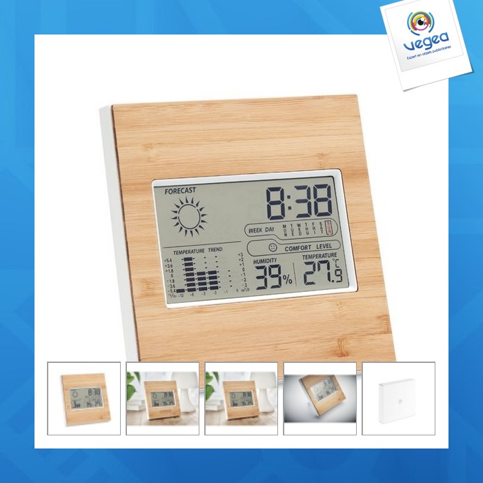 Station météo | Objet publicitaire | Station météo logotée finition ...