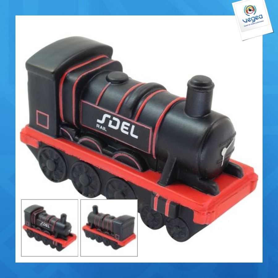 Train anti-stress personnalisé | Cadeau d’entreprise | 01424V0177088